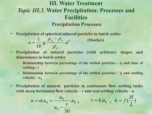 3. Water Precipitation Processes and Facilities.ppt