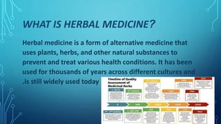 Herbal Medicine | PPTX