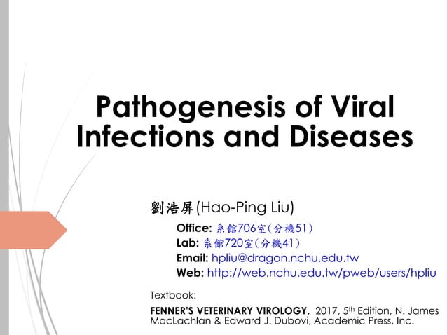 3. Pathogenesis of Viral Infections and Diseases.pdf | Biological ...
