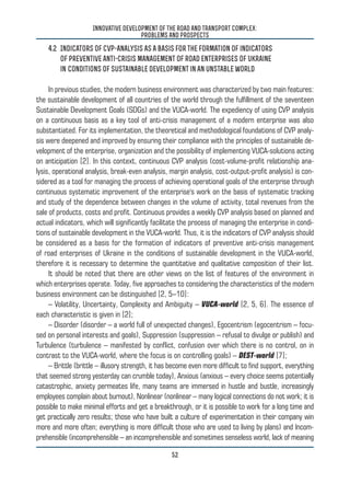 Preventive anti-crisis management of road enterprises in conditions of ...