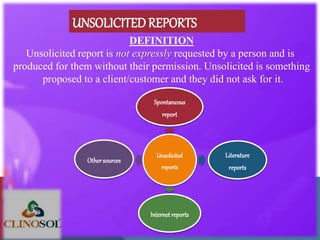 Sources of Cases in Pharmacovigilance | PPTX