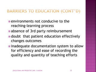 Nurse as educator.pptx | Parenting Babies and Toddlers | Parenting