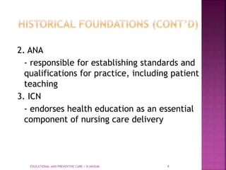 Nurse as educator.pptx | Parenting Babies and Toddlers | Parenting