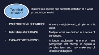 Used of Technical Terms in Research | PPTX
