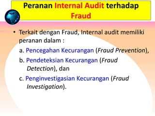 Fraud Detection _Training "FRAUD & INVESTIGATIVE AUDITING". | PPTX