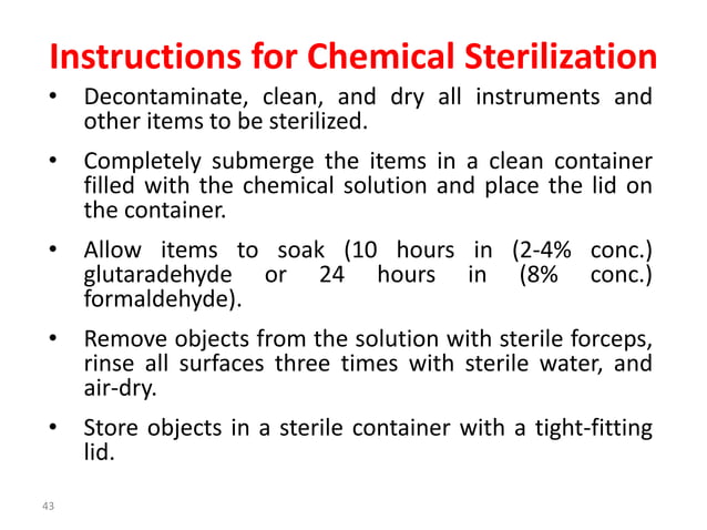3._ Instrument Processing.ppt | Skin and Dermatology | Diseases and ...