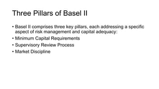 3. The three Pillars of Basel II Accord.pptx