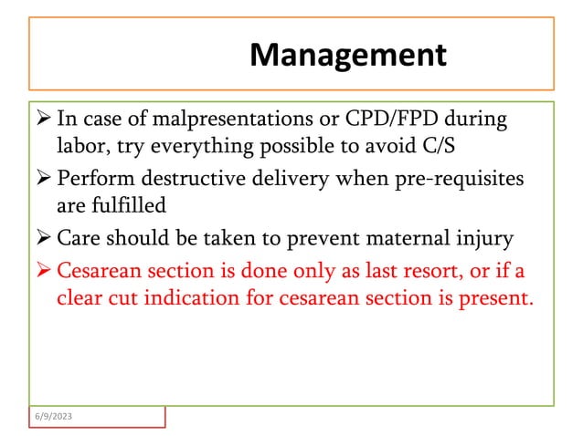 3.Intrauterine Fetal Death (IUFD).pptx | Pregnancy | Reproductive Health
