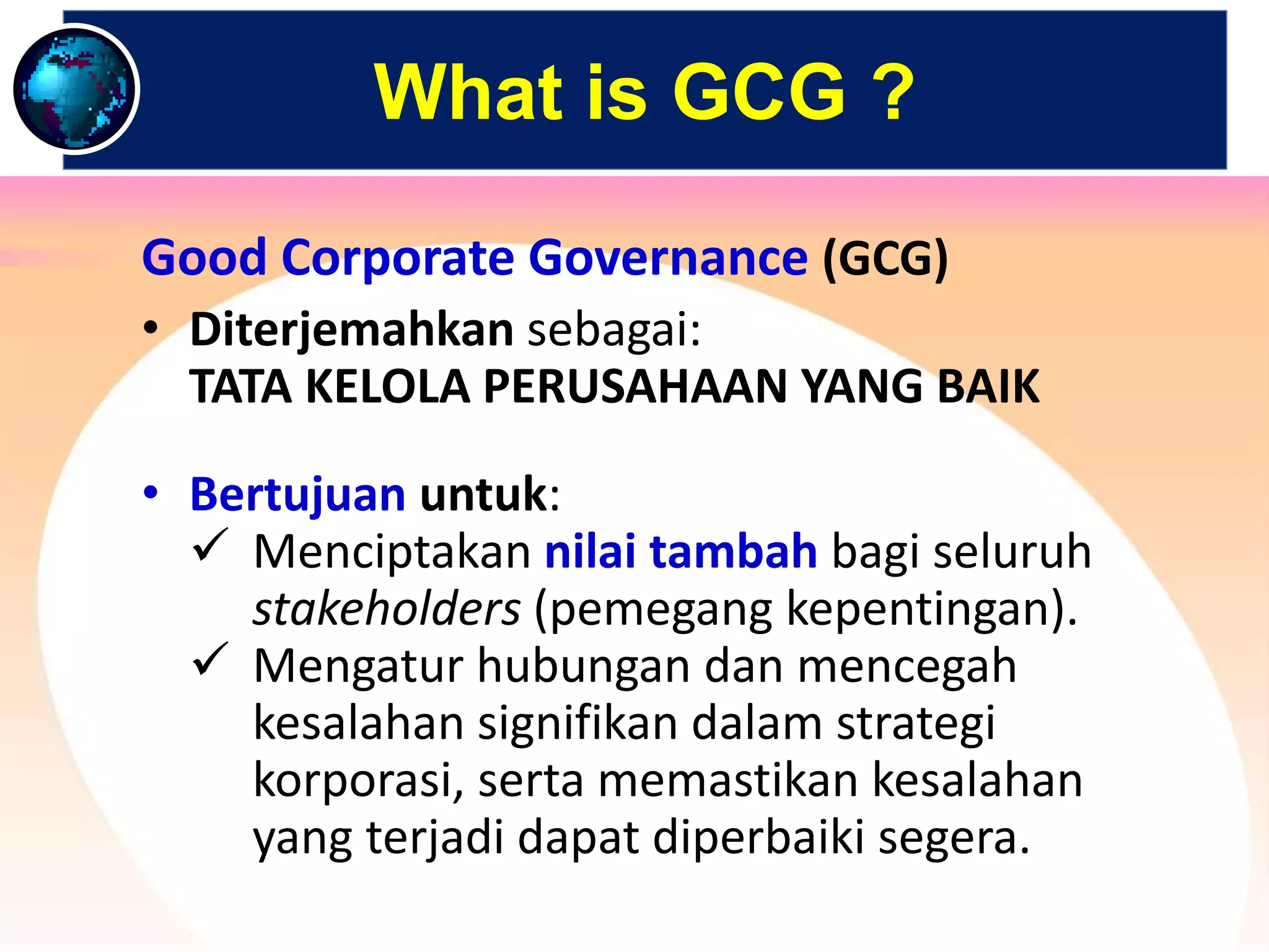 Good Governance _Training "Business Continuity Management System" (_ISO 22301) | PPT