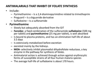 3.PHARMACOLOGY II - Antiprotozoal Drugs.pptx