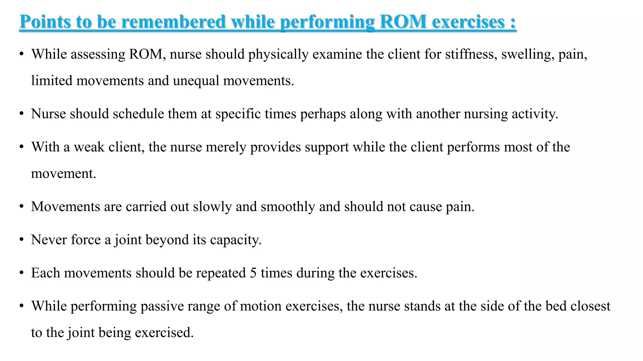 Range of Motions | PPTX