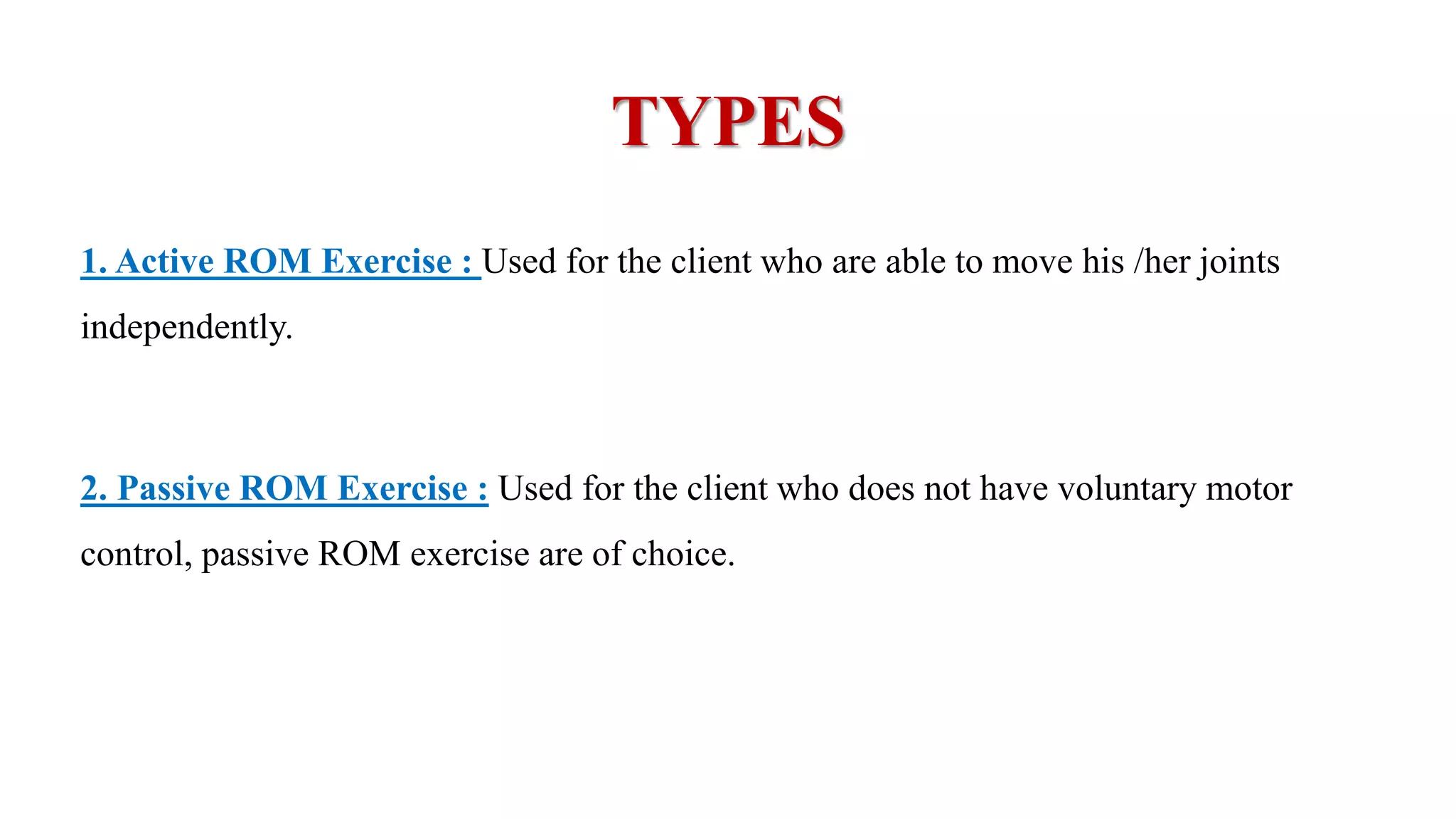 Range of Motions | PPTX