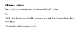 Range of Motions | PPTX