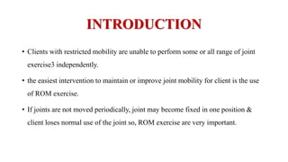 Range of Motions | PPTX