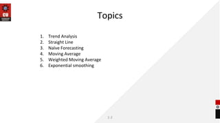 3.3 Forecasting Part 2(1) (1).pptx | Business | Business and Finance