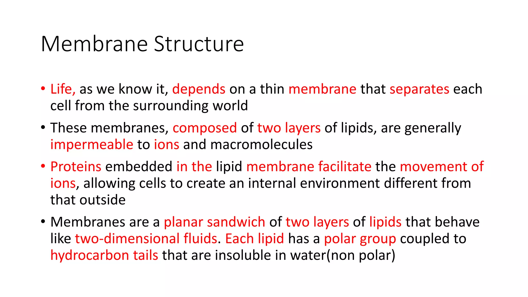 3. Cellular Organelles and Membrane Trafficking.pptx