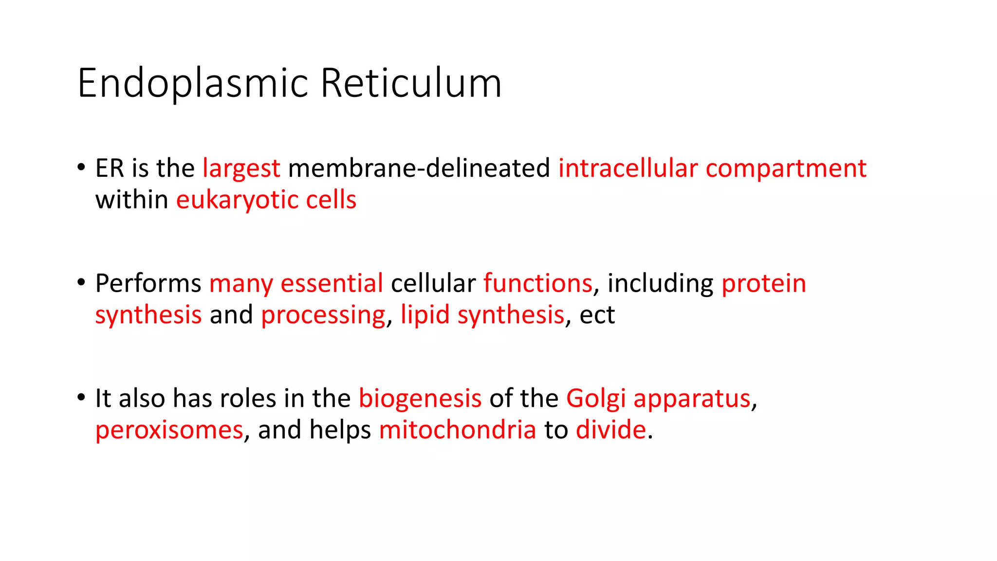 3. Cellular Organelles and Membrane Trafficking.pptx