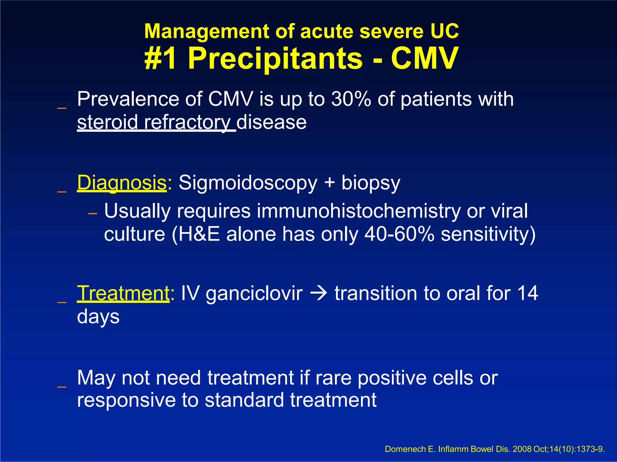 3. Ananthakrishnan - Management of Severe UC and Pouch-Related ...
