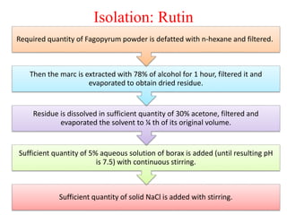 3.2 B-Glycosides-Glycyrhetinic-acid-Rutin.pptx