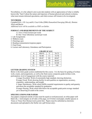3.987 Human Evolution | PDF | Geology | Science