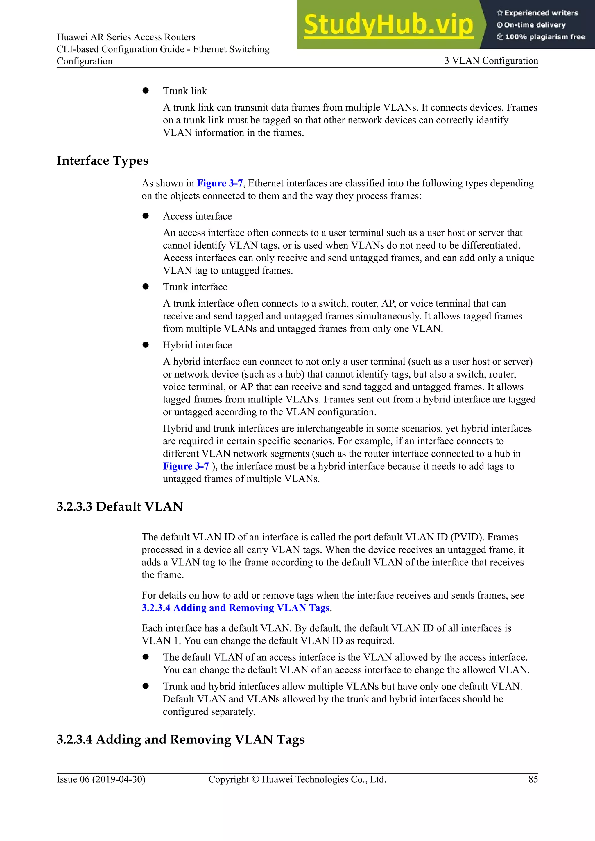 3.1 Overview Of VLANs Definition | PDF