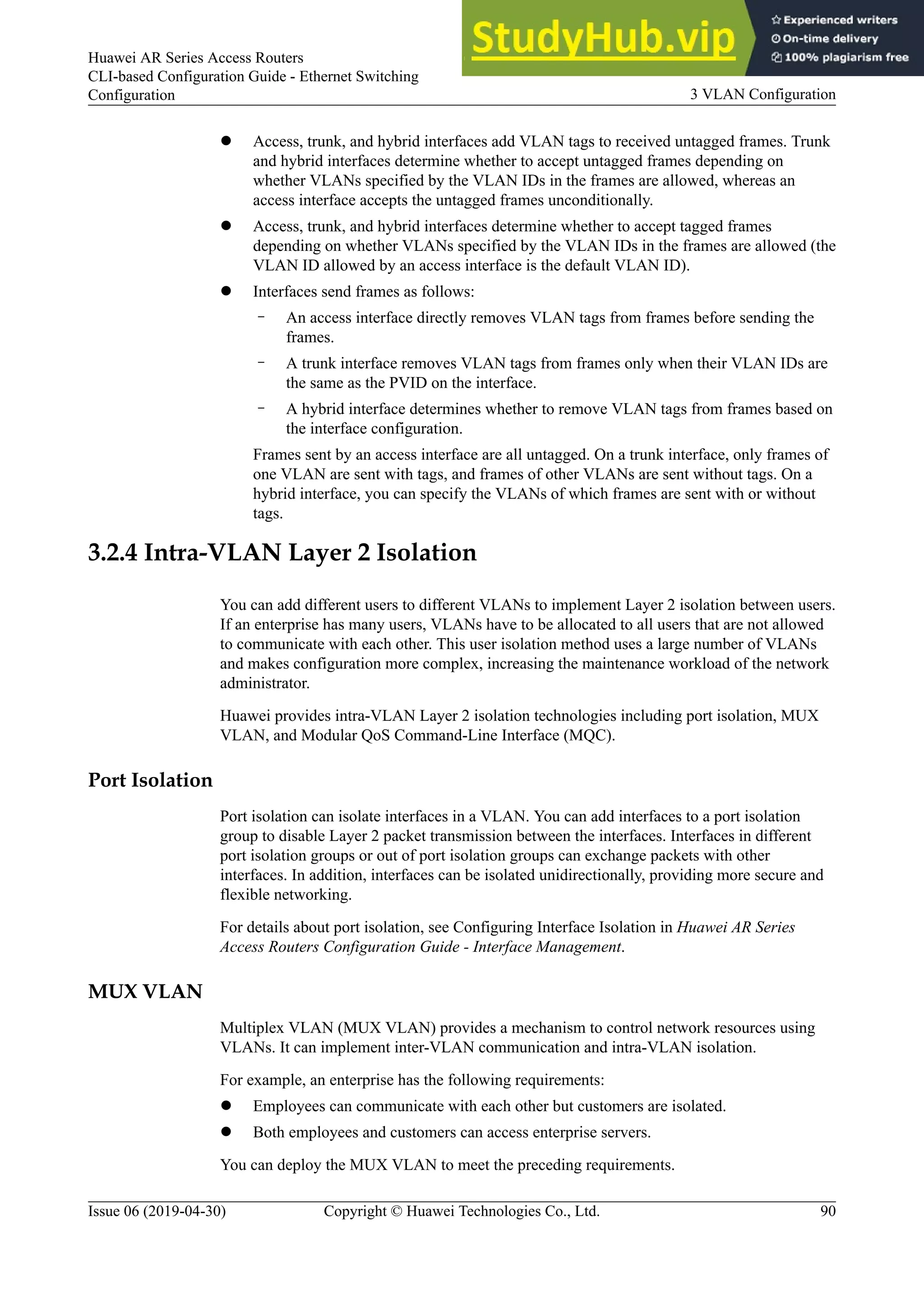 3.1 Overview Of VLANs Definition | PDF