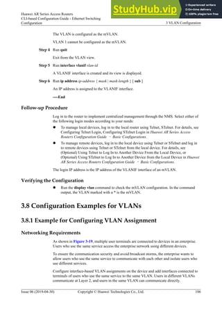 3.1 Overview Of VLANs Definition | PDF