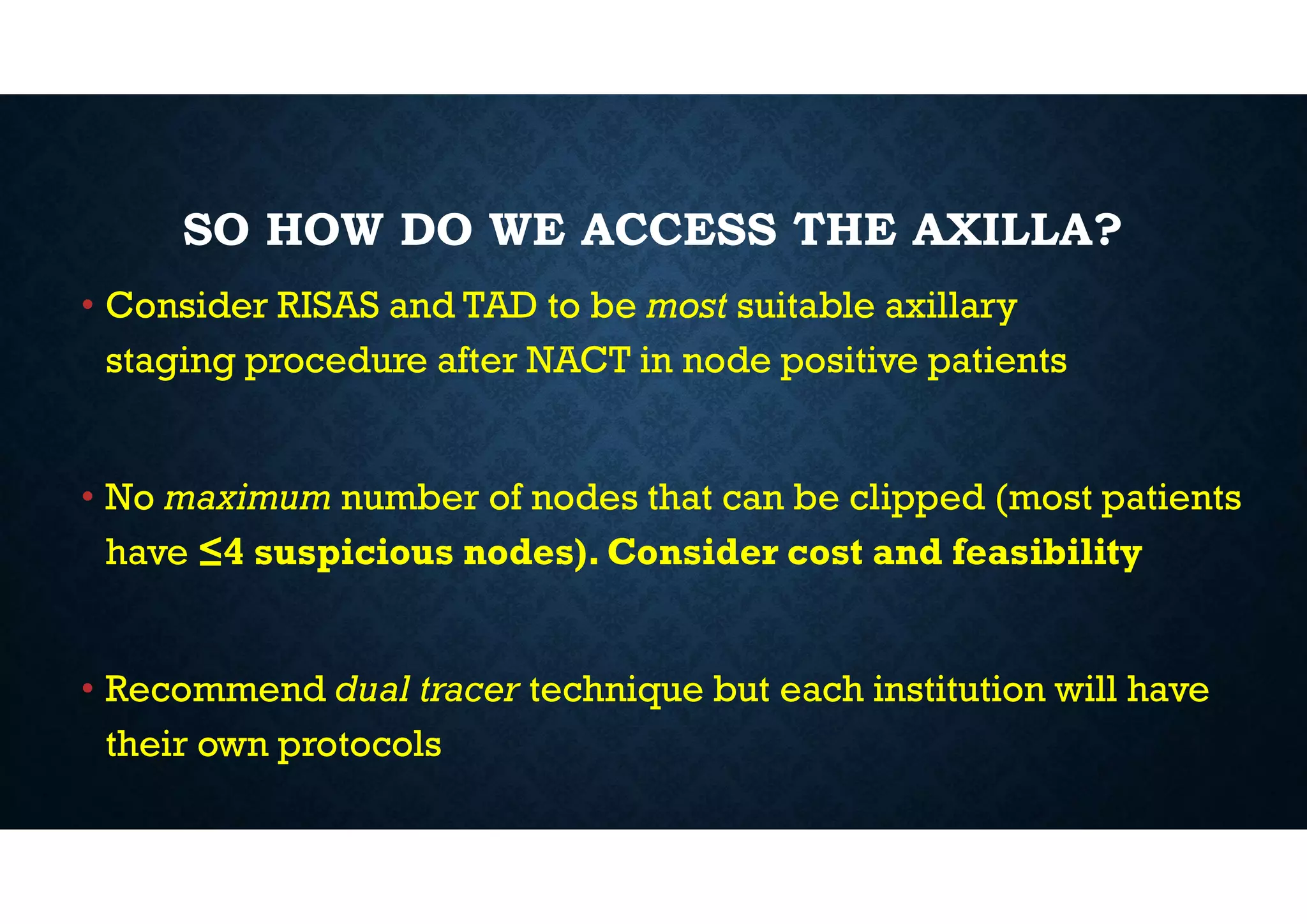 3.1 Surgical management of Axilla, ABDA 2023.pdf