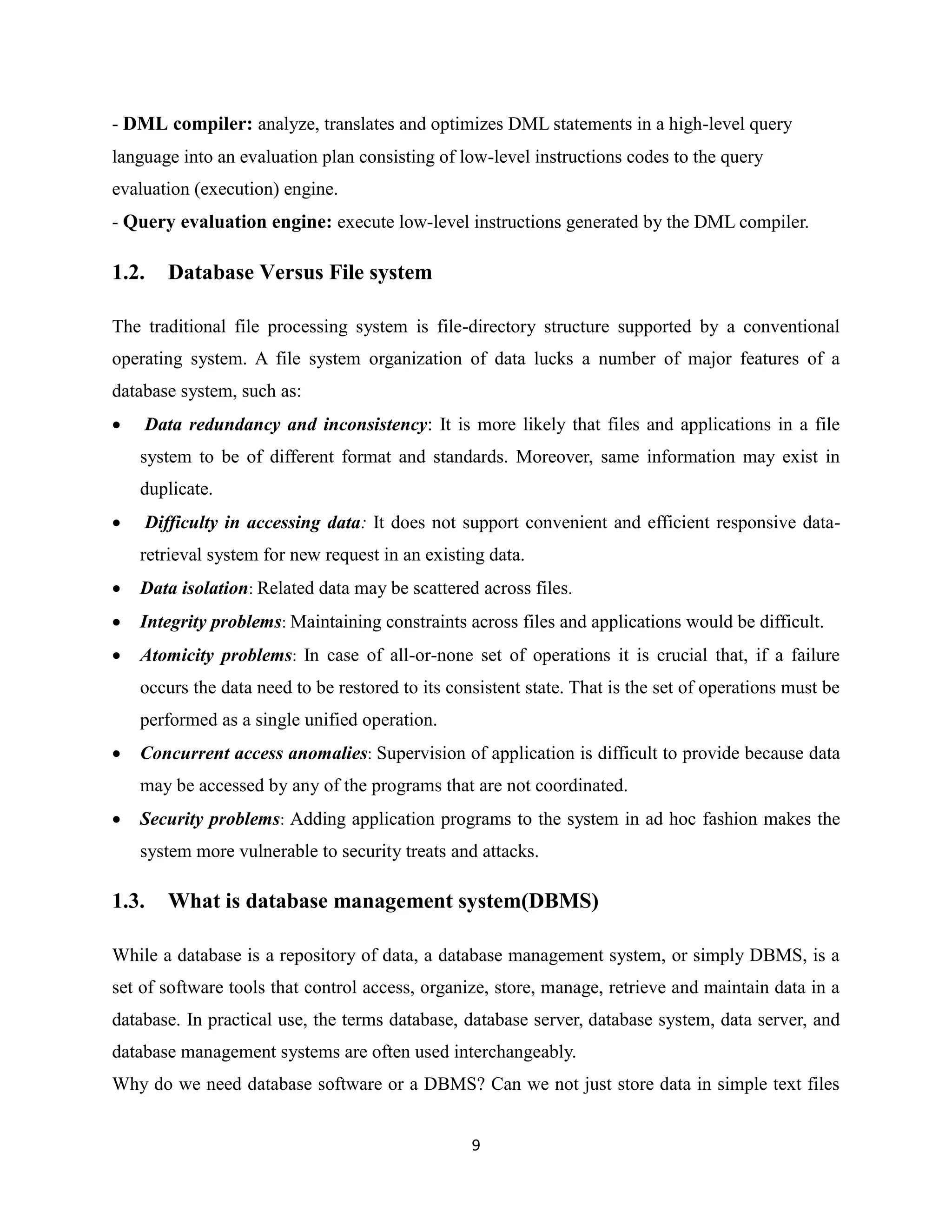3. Fundametals of Database module.pdf
