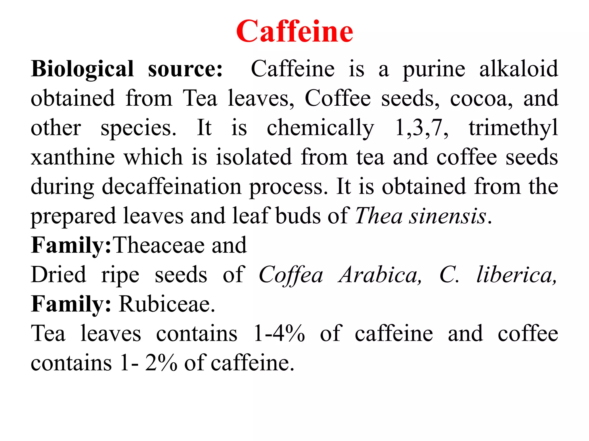 3.3 C-Alkaloids-Atropine-Quinine-Reserpine-Caffeine.pptx