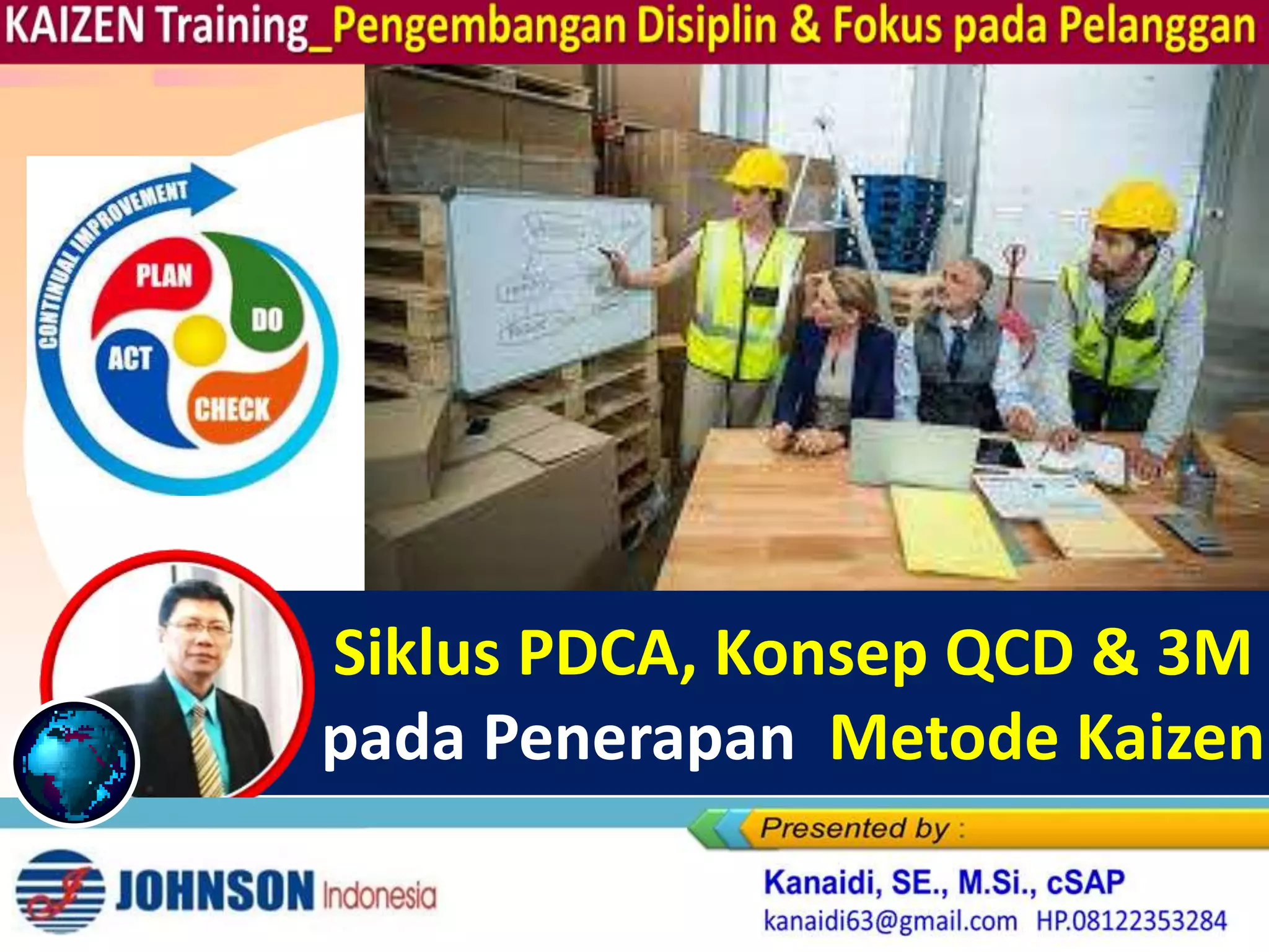 Siklus PDCA, Konsep QCD & 3M pada Metode Kaizen. | PPTX