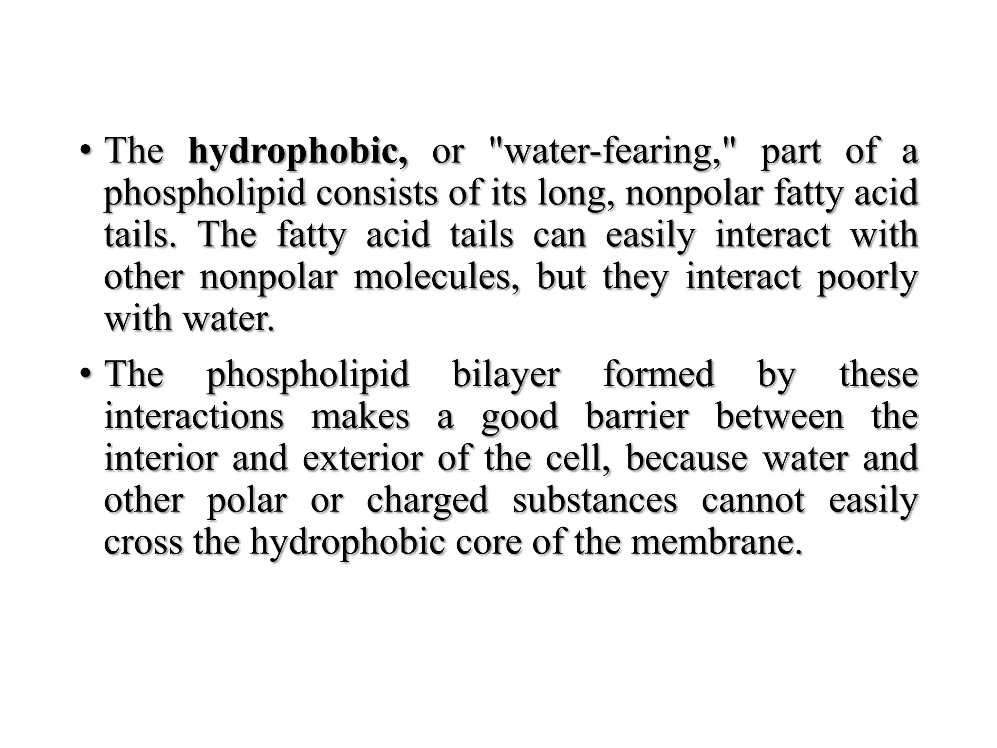 3. Structure and function of cell membrane (Biochemistry) | PPTX