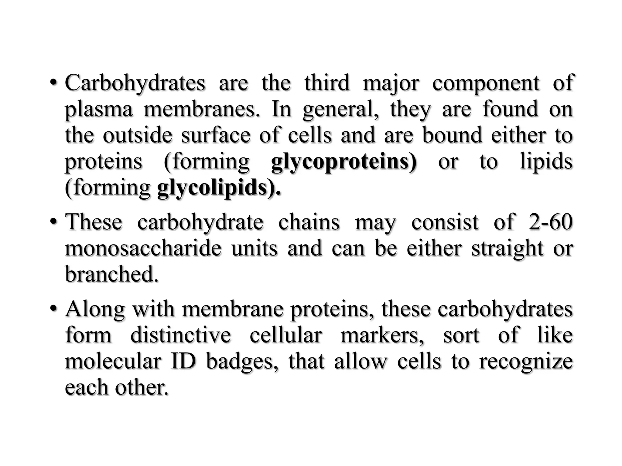 3. Structure and function of cell membrane (Biochemistry) | PPTX