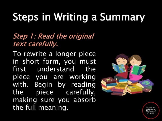 3. EAPP - Summarizing Techniques.pptx