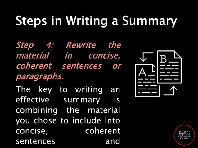 3. EAPP - Summarizing Techniques.pptx