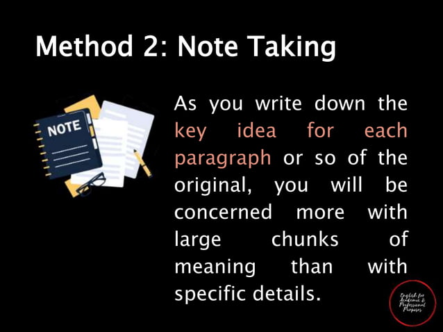 3. EAPP - Summarizing Techniques.pptx