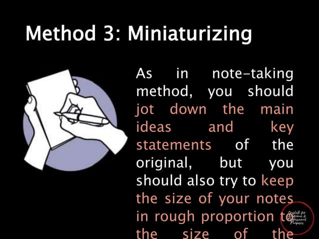3. EAPP - Summarizing Techniques.pptx