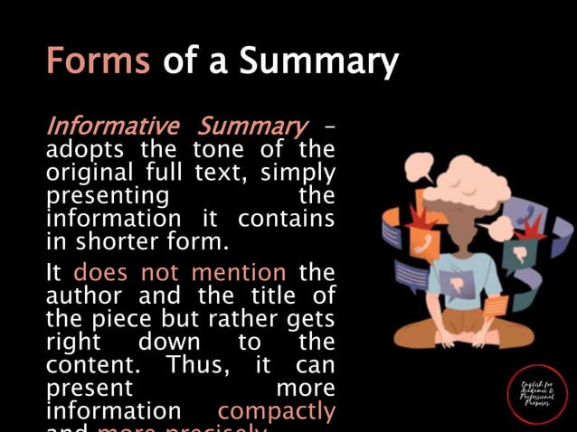 3. EAPP - Summarizing Techniques.pptx