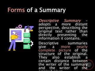 3. EAPP - Summarizing Techniques.pptx