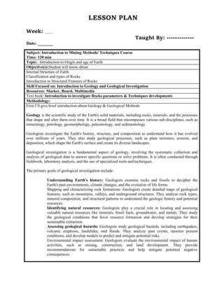 3.Introduction to Geology and Geological Investigation.docx