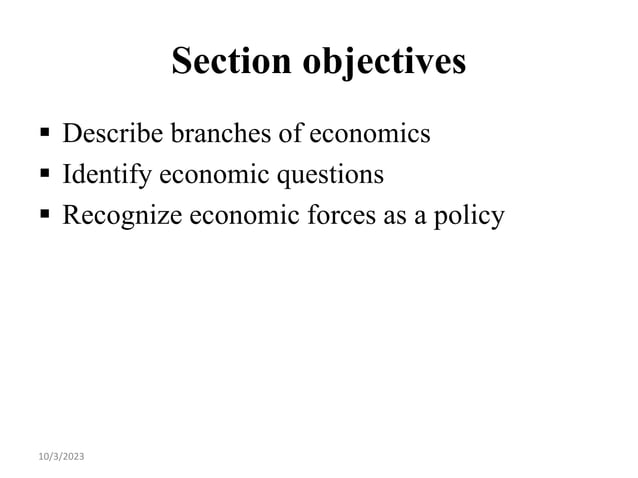 3. Branches of economics .pptx | Financial Industry | Industries