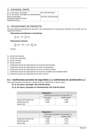CALCULISTA ESTRUCTURAL PEÑALOLÉN | PDF