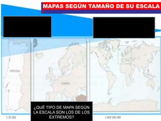 MAPAS. TIPOS Y ELEMENTOS | PPTX
