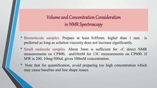 3.pptxNMR sub topics | PPTX | Chemistry | Science