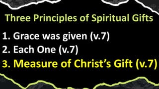 Gifts of God's Grace | PPTX