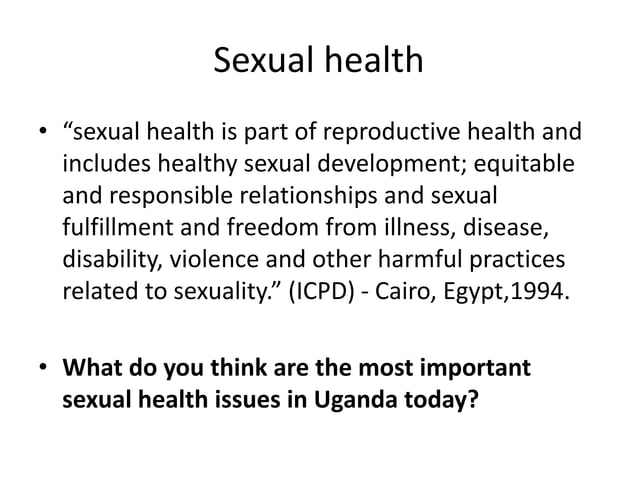 3 Sexuality And Sexual Health Pptx