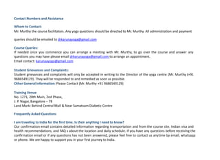 RYT – 300 Hr Yoga TTC Level – 1 | PPTX