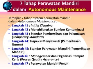 Autonomous Maintenance _Training "TOTAL PRODUCTIVE MAINTENANCE (TPM)". | PPTX