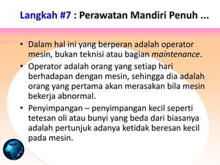 Autonomous Maintenance _Training "TOTAL PRODUCTIVE MAINTENANCE (TPM ...