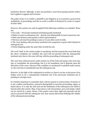 3. The Role of Judges and Advocates in reducing Multiplicity of Suits ...